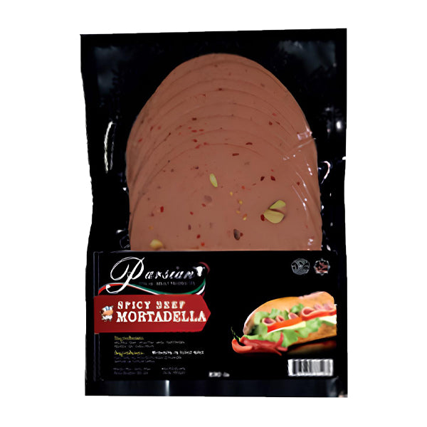Beef Mortadella Spicy (200g) – Quality Agency Group